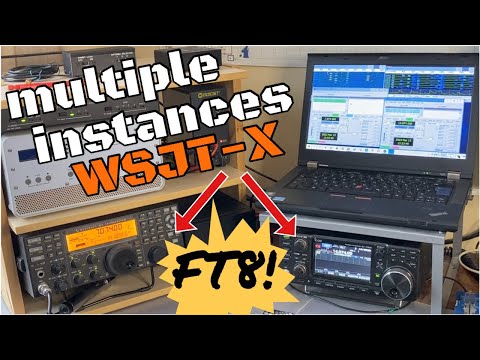 How to run multiple WSJT-X on one computer, FT8 under different callsigns and separate QSO logs.