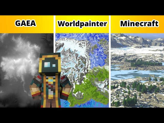 Distordes - A realistic 4K Winter Glacier Terrain [4k, JAVA, BEDROCK] Minecraft Map