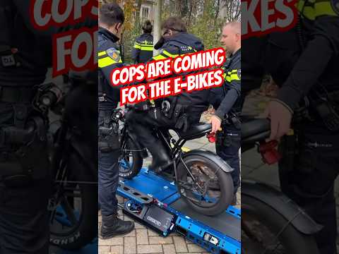 COPS vs E-BIKES 🤯🚔 #short