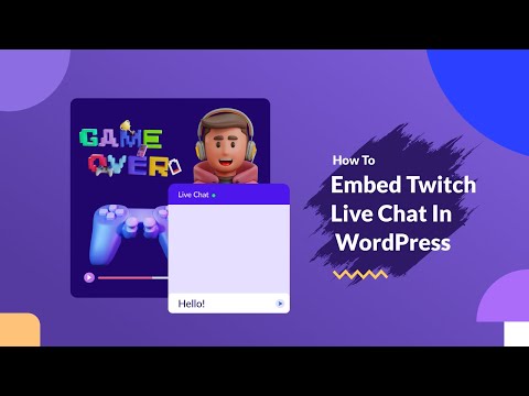 How To Embed Twitch Live Chat In WordPress Using EmbedPress?