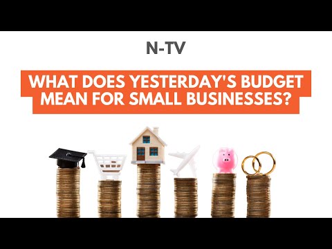 What does yesterday's budget mean for small businesses?