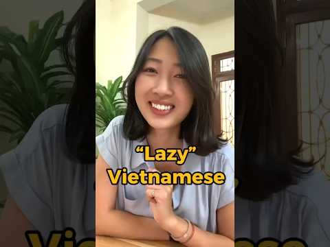 "Lazy" Vietnamese #shorts | Learn Vietnamese with TVO #learnvietnamese #languagelearning