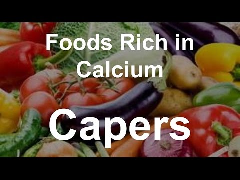 Foods Rich in Calcium - Capers