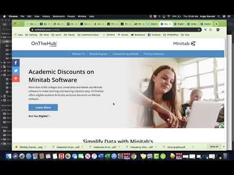 Installing Minitab