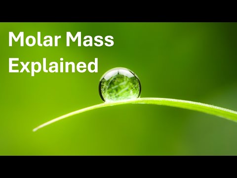 Molar Mass Explained - Molar Mass examples of Methane - Glycine - and Calcium Carbonate