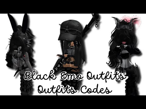 New 10 Emo Outfits ID Codes + Links For Brookhaven RP, Berry Avenue, And Bloxburg