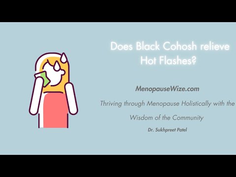 MenopauseWize: Does Black Cohosh help Hot Flashes?