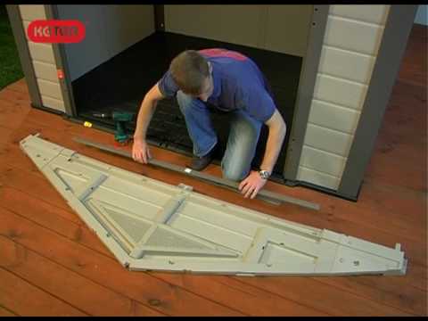How to | Bellevue 8x6 | Plastic sheds | Keter