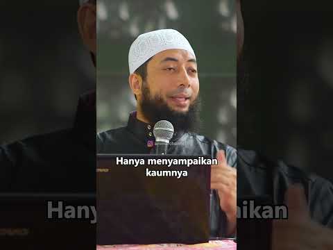 INI PERBEDAAN NABI DAN RASUL || USTADZ KHALID BASALAMAH