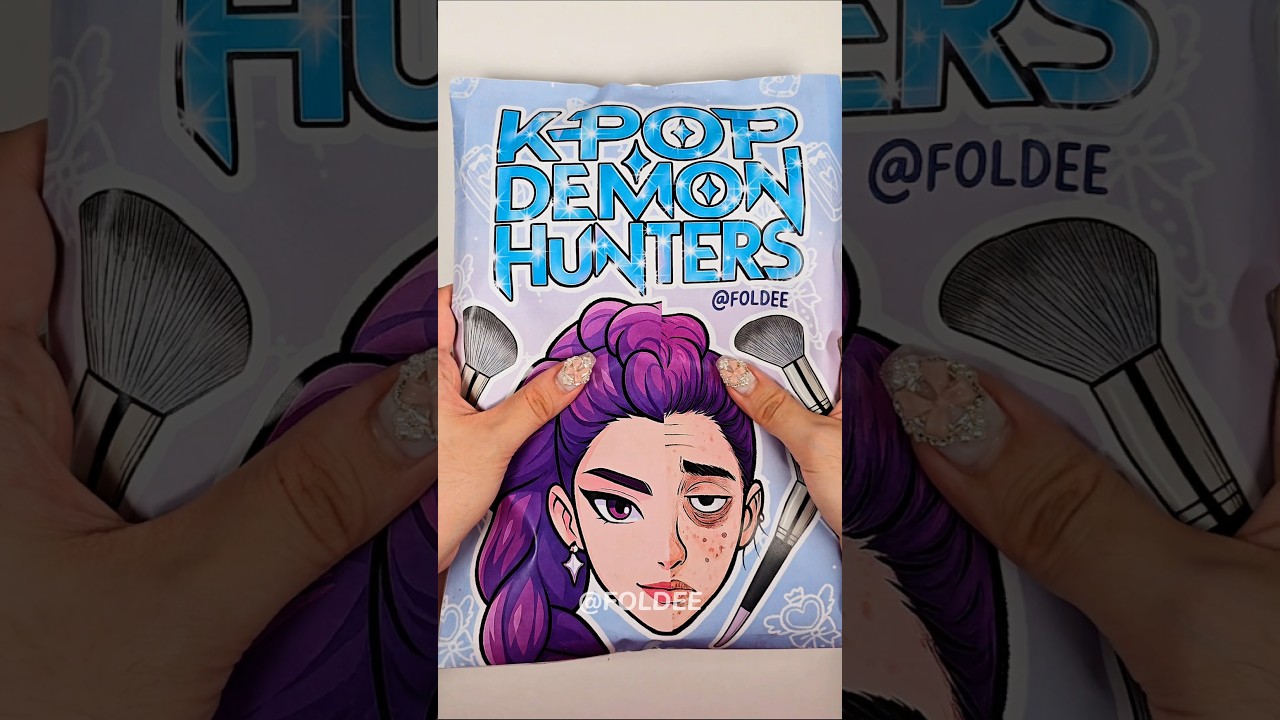 KPop Demon Hunters Rumi Blind Bag 케데헌 루미 블라인드백 #kpopdemonhunters #blindbag #papercrafts #diy #rumi