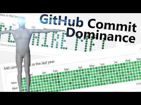 Establishing GitHub Commit Dominance