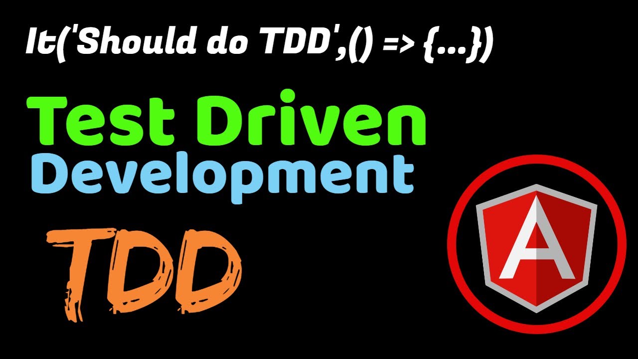 TDD (Test Driven Development) example with Angular