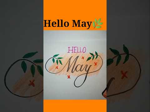 Hello May name calligraphy l tell me yours names in comment #passionofcalligraphy #tiktok #shorts