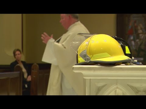 Memorial mass, procession for fallen Pittston firefighters