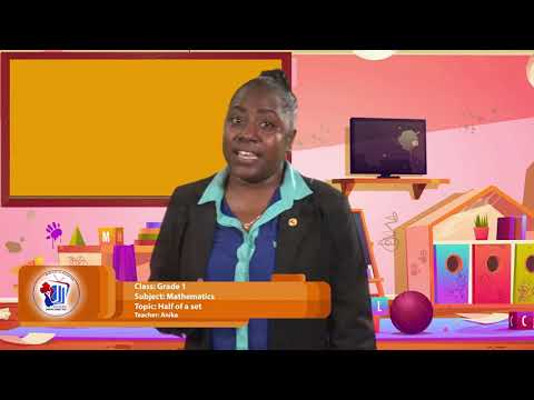 Mathematics - Grade 1: Half of a Set