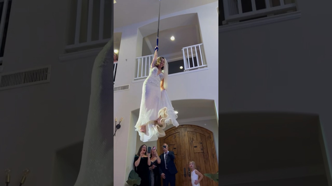 Best Bride Entrance Ever! 😱