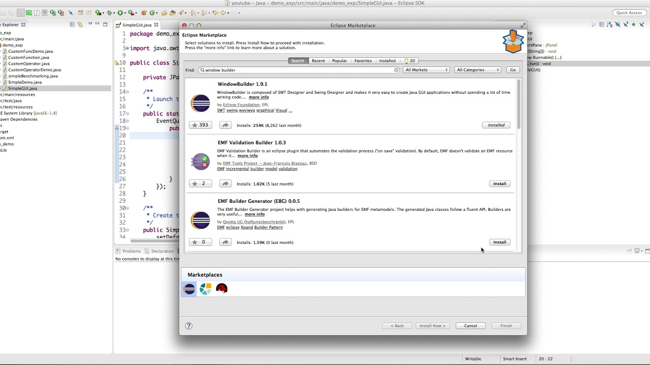 Java for Scientific Computing: Expression Evaluation (gui) -- Part 4