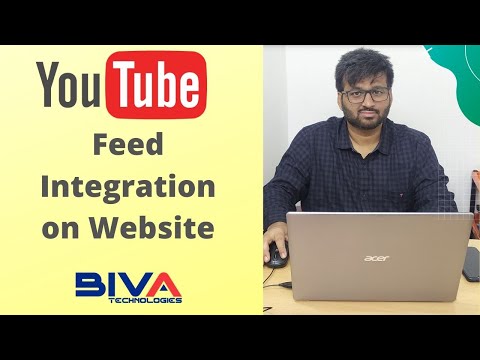 Step by Step Guides on How to how to display YouTube channel on website easily