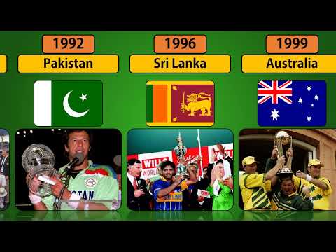 ICC Cricket World Cup Winners List from 1975 to 2019 (ODI)