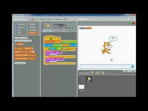 Réviser la table de multiplication avec Scratch | Club des Sciences