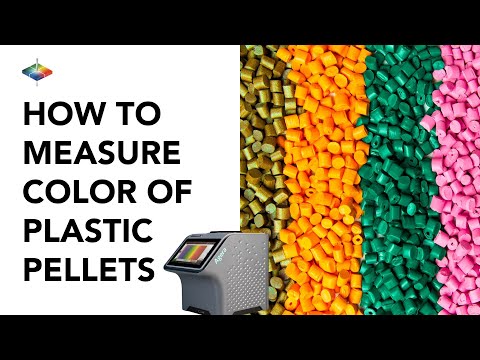 Opaque and Transparent Plastic Pellets Color Measurement Spectrophotometers