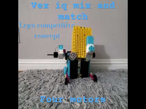 Vex iq mix and match competitive concept made out of lego spike prime. #vexiq #stemchallenge