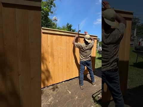 Building a Fence completely for FREE. #BatonRouge