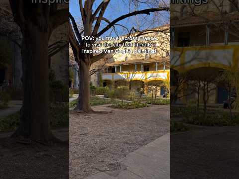 Van Gogh paintings vs REALITY (Arles) #francetravel #explorefrance