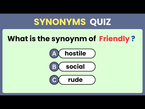 *"TEST YOUR VOCABULARY! 🤔 Can You Find the Perfect Synonym? 🤓"*#challenge #quiz #english #quiztime