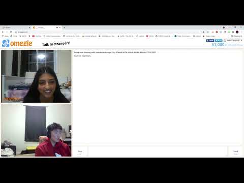 Omegle Talk to strangers! The Window Girl