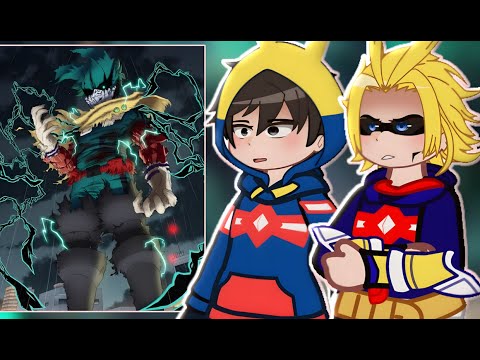 Mha Vigilantes React to Deku || My Hero Academia || - Gacha React ????????/????????