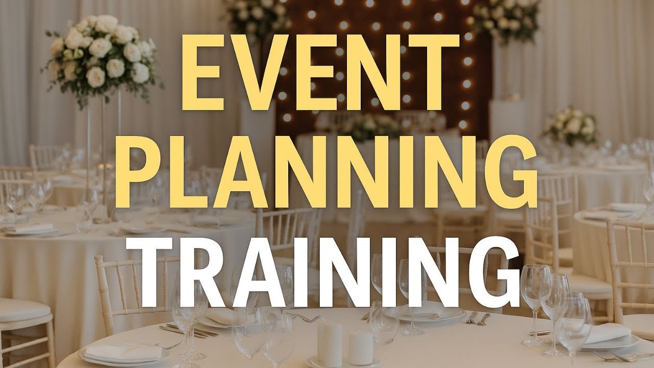 Event Planning Training Course Lecture | Learn Professional Event Management Skills