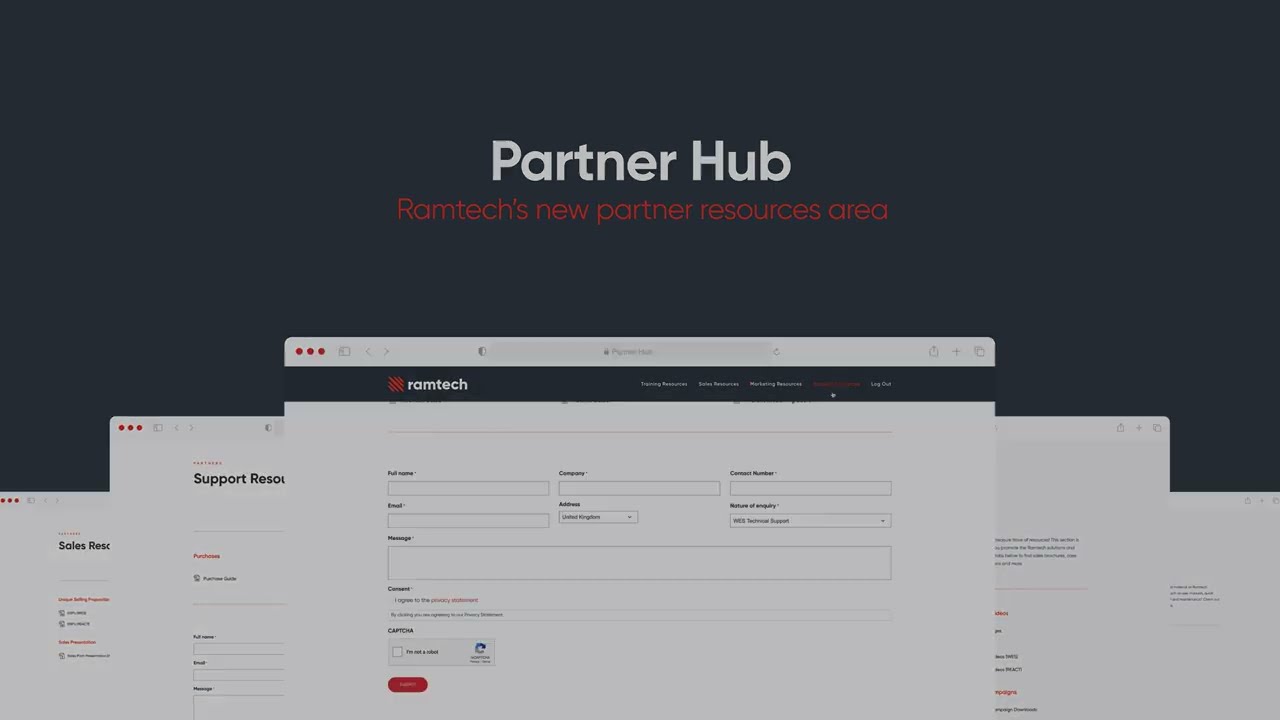 New and Improved Ramtech Partner Portal
