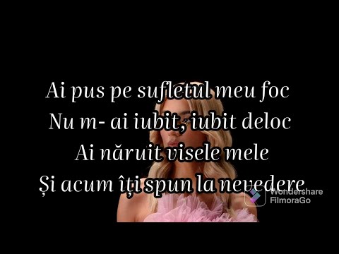 @ANDIAOfficial - LA NEVEDERE || Lyrics / Versuri (Video2022)
