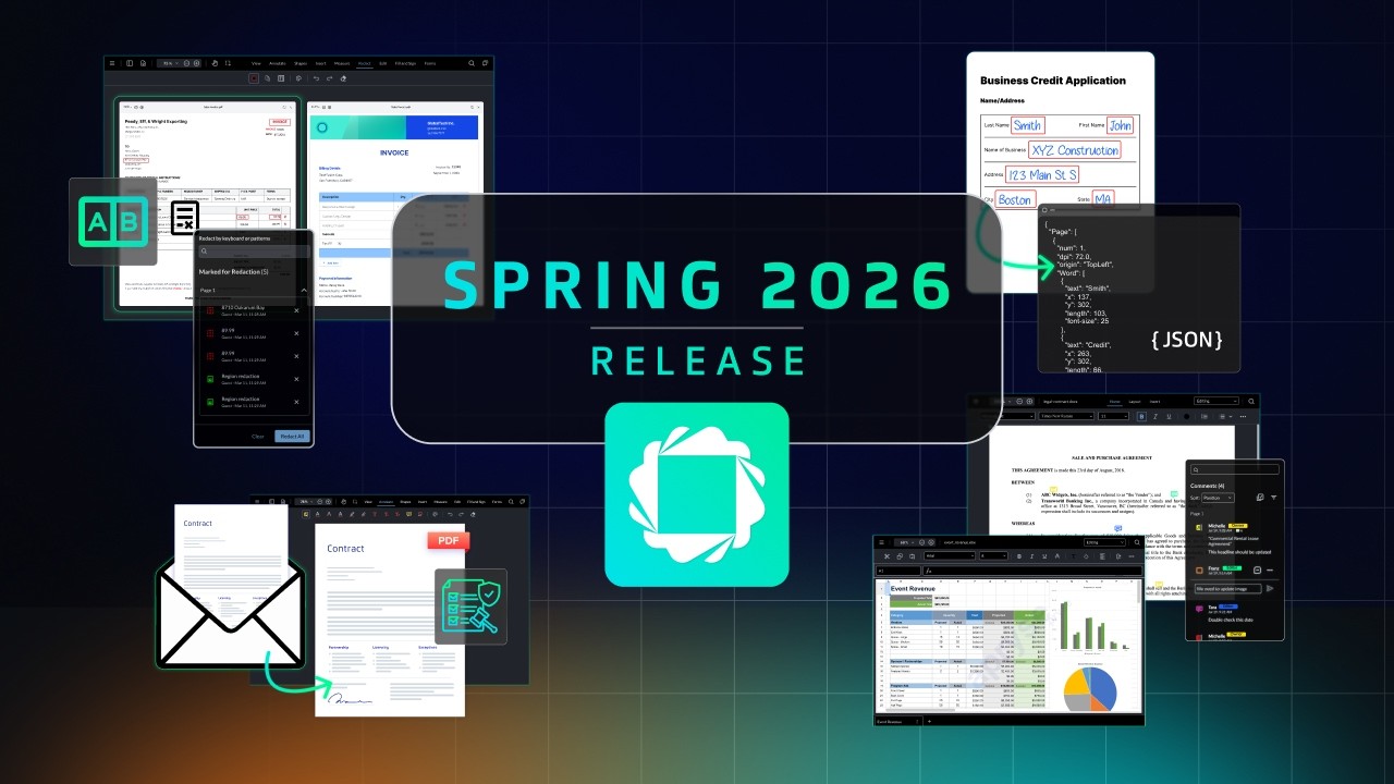 Apryse Spring 2026 Release: AI Handwriting Recognition, New Collaboration Tools, and More!