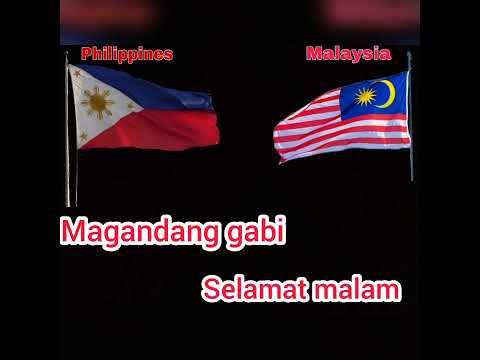 Translation Words Tagalog & Malay | Philippines Malaysia