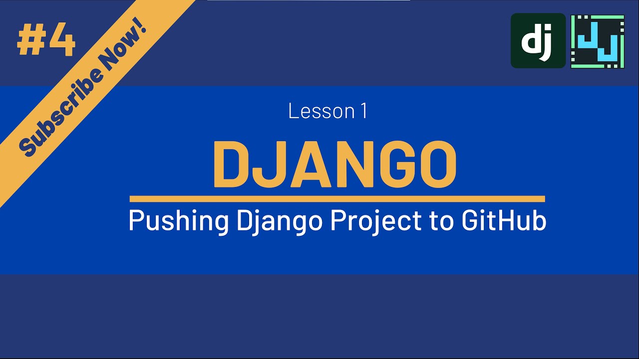 Django - Pushing Django Project to GitHub