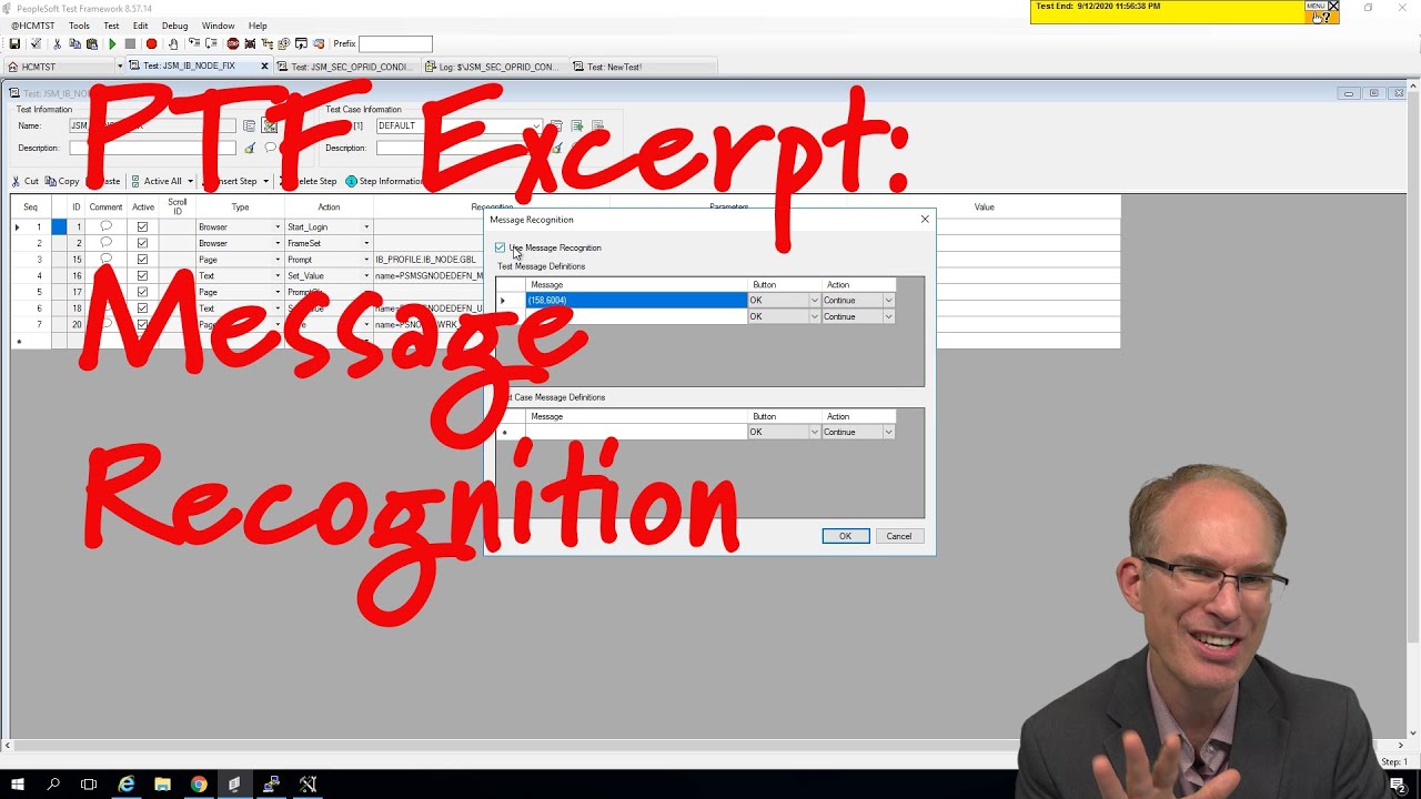 PTF: About Message Recognition