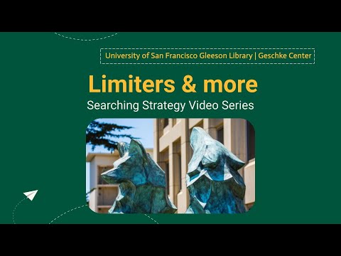 Limiters | Searching Strategy