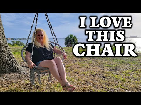 Patio Watcher Hammock Chair Hanging Macramé Swing with Cushion - Unboxing and Review
