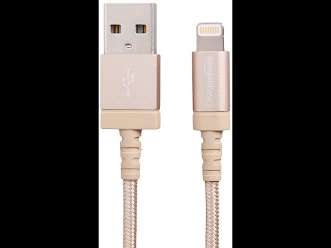 Amazon Basics iPhone Charging Cable (TWE Review #12)