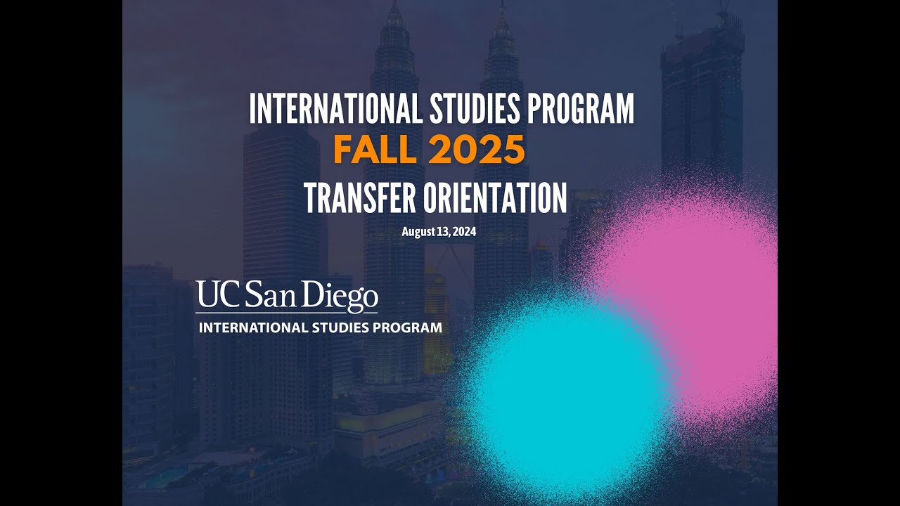 Fall 2025: Transfer Student Orientation