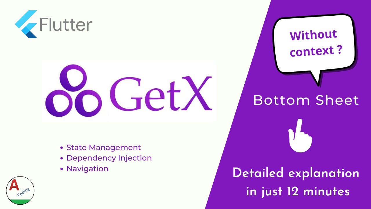 Flutter : GetX BottomSheet | Added Subtitles | getx flutter | flutter coding
