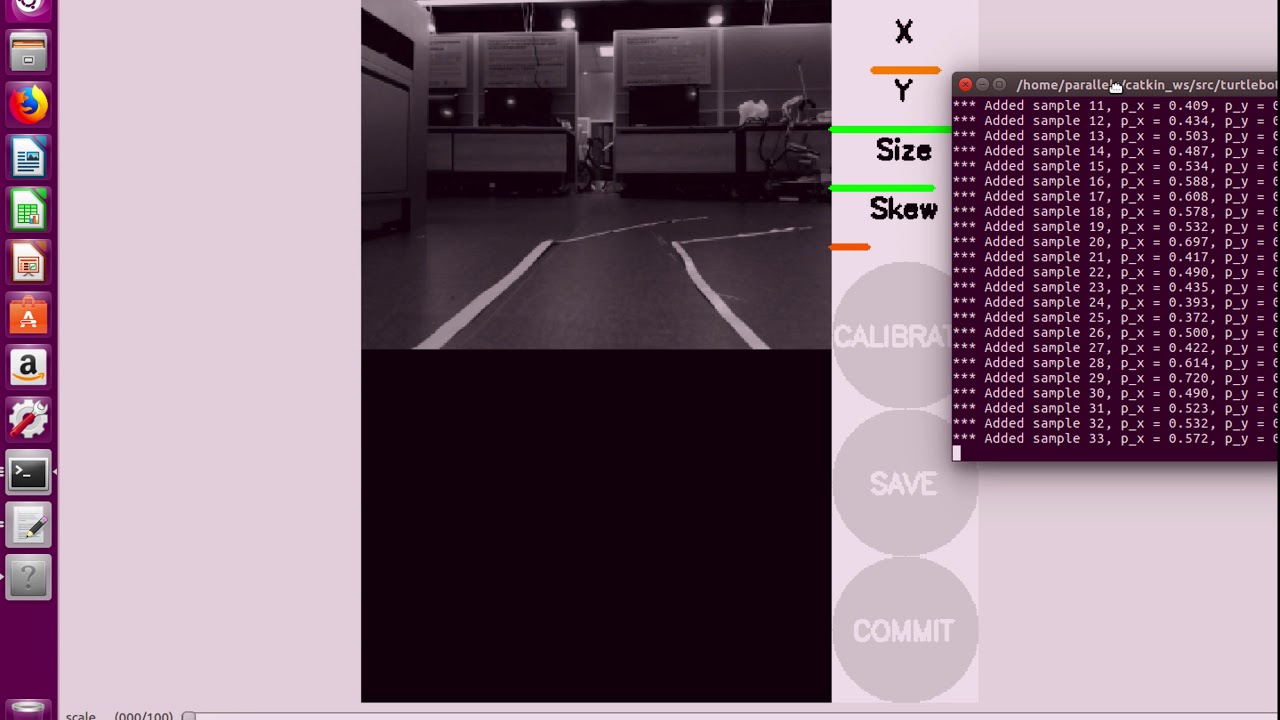 Turtlebot3 Intrinsic Camera Calibration