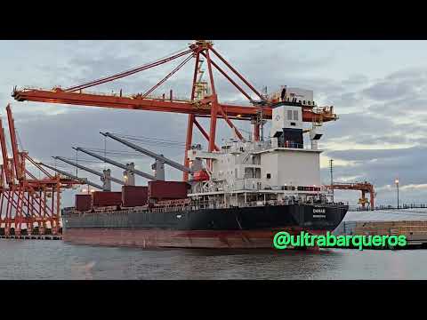 #BulkCarrierShip "DANAE"/ #TECPLATA #ContainersTerminal #LaPlata/ #PilotVessel "COMETA"/ 31.03.2025