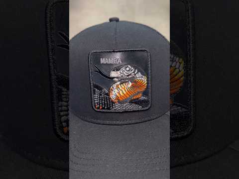 Goorin Bros Black Mamba Snake Patch Trucker Hat