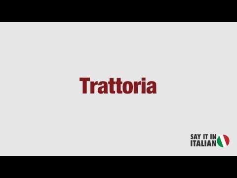 Trattoria