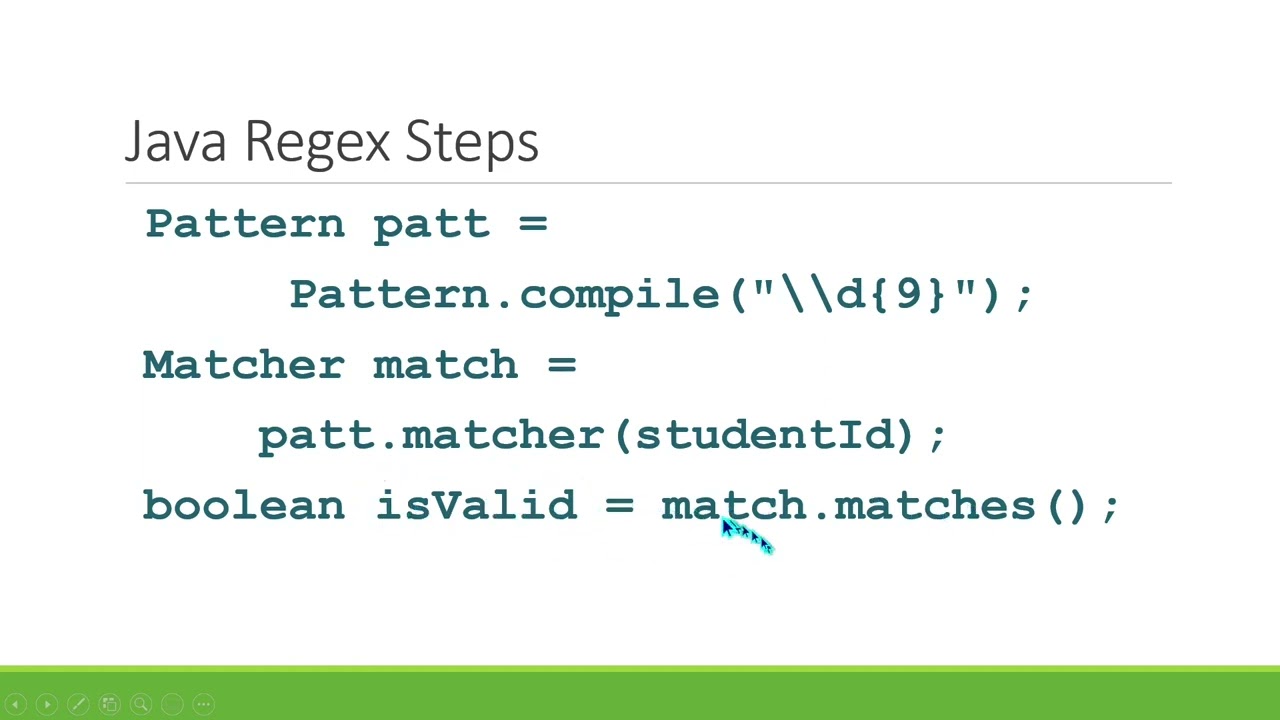 Basic Regular Expressions 7 - Java: Pattern, Matcher Classes