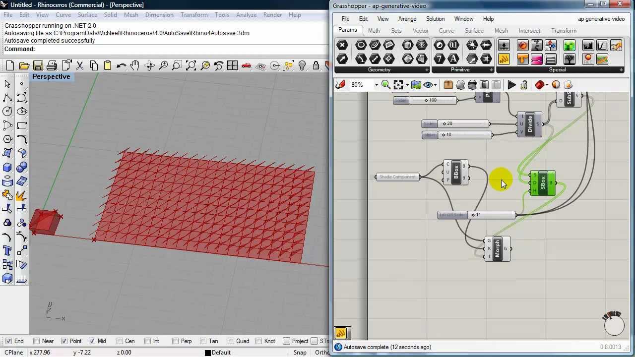 Grasshopper Generative Components