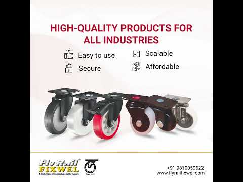 Flyrail Fixwel: Leading the industry in castor wheels and hardware solutions for all sectors.
